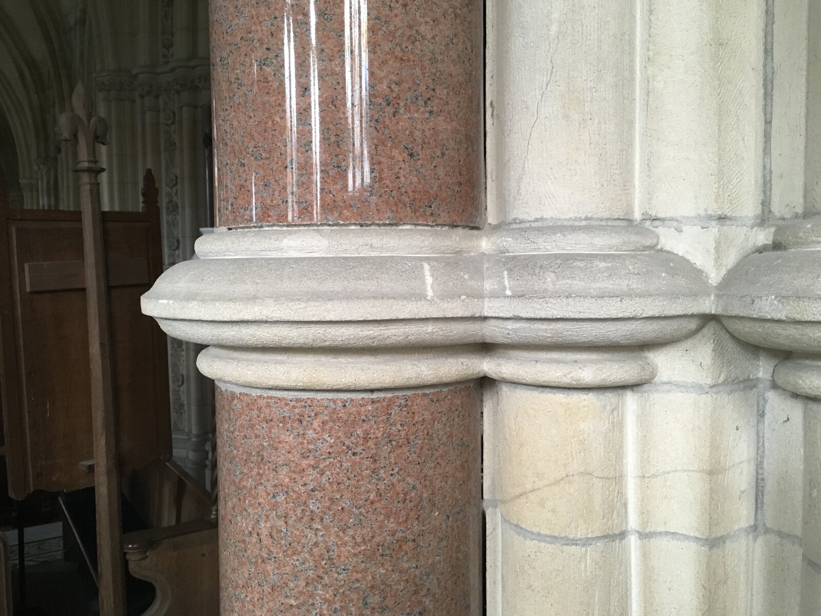 Granite colonnette Adelaide Memorial Church – Stonebuilt Ireland